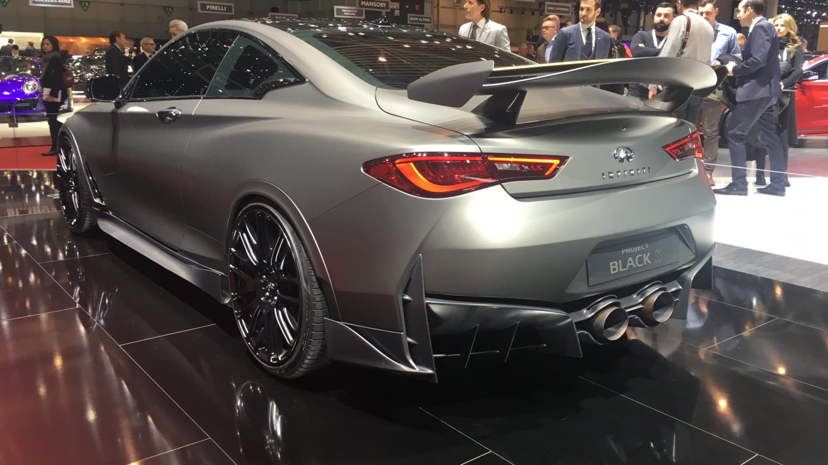 Infiniti Q60 Project Black S concept - In pictures | Evo