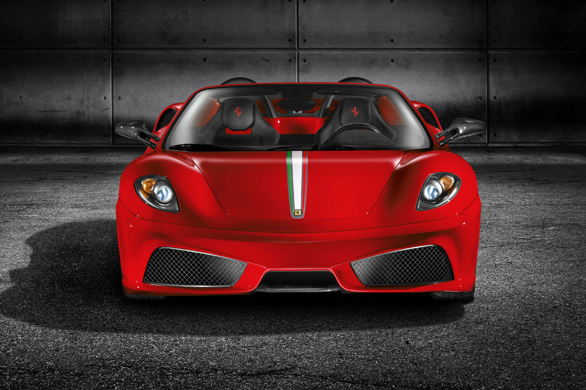 Red Ferrari F430 Spider Wallpaper