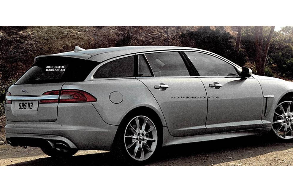 Jaguar XF Sportbrake estate leaks | evo