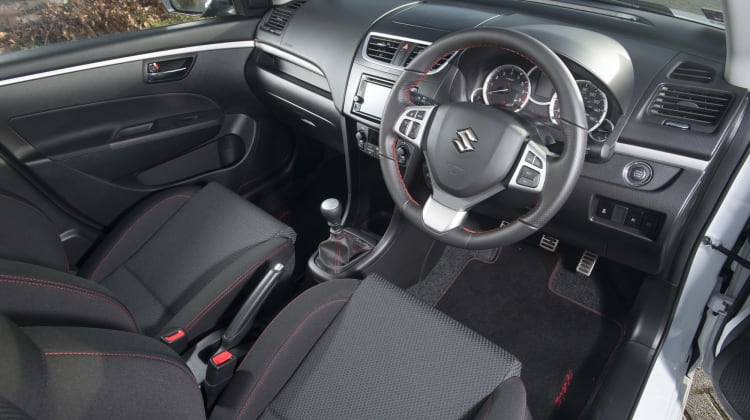 Suzuki Swift Sport interior and tech | evo