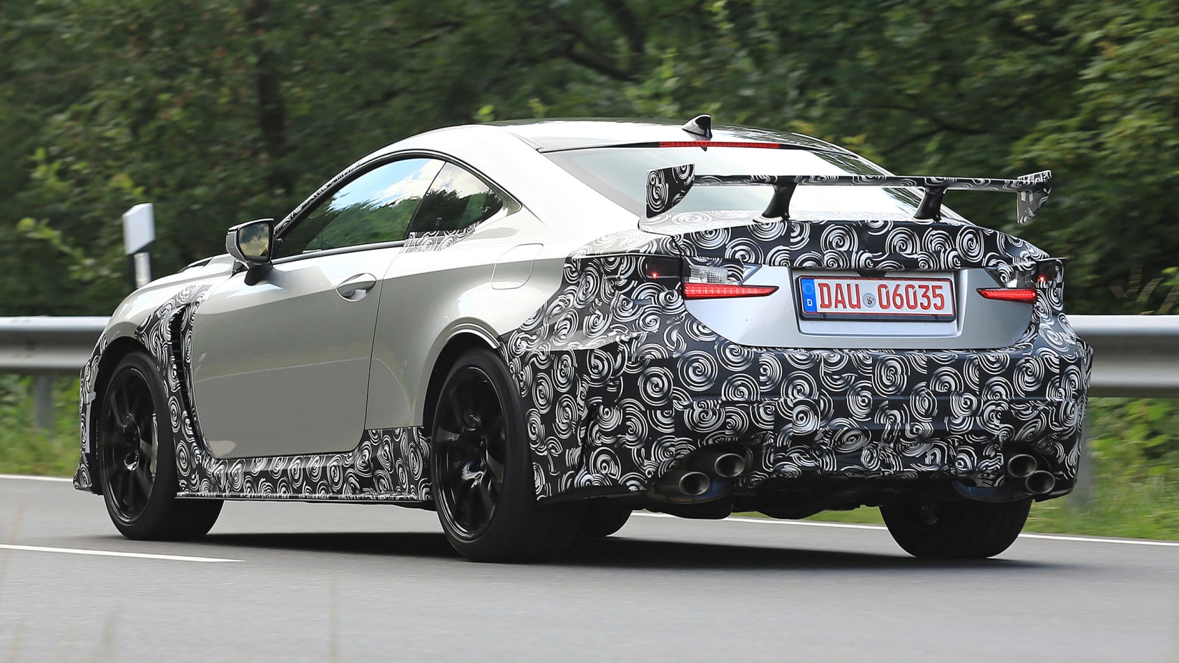Lexus RC facelift spy shots and teaser image - pictures | Evo