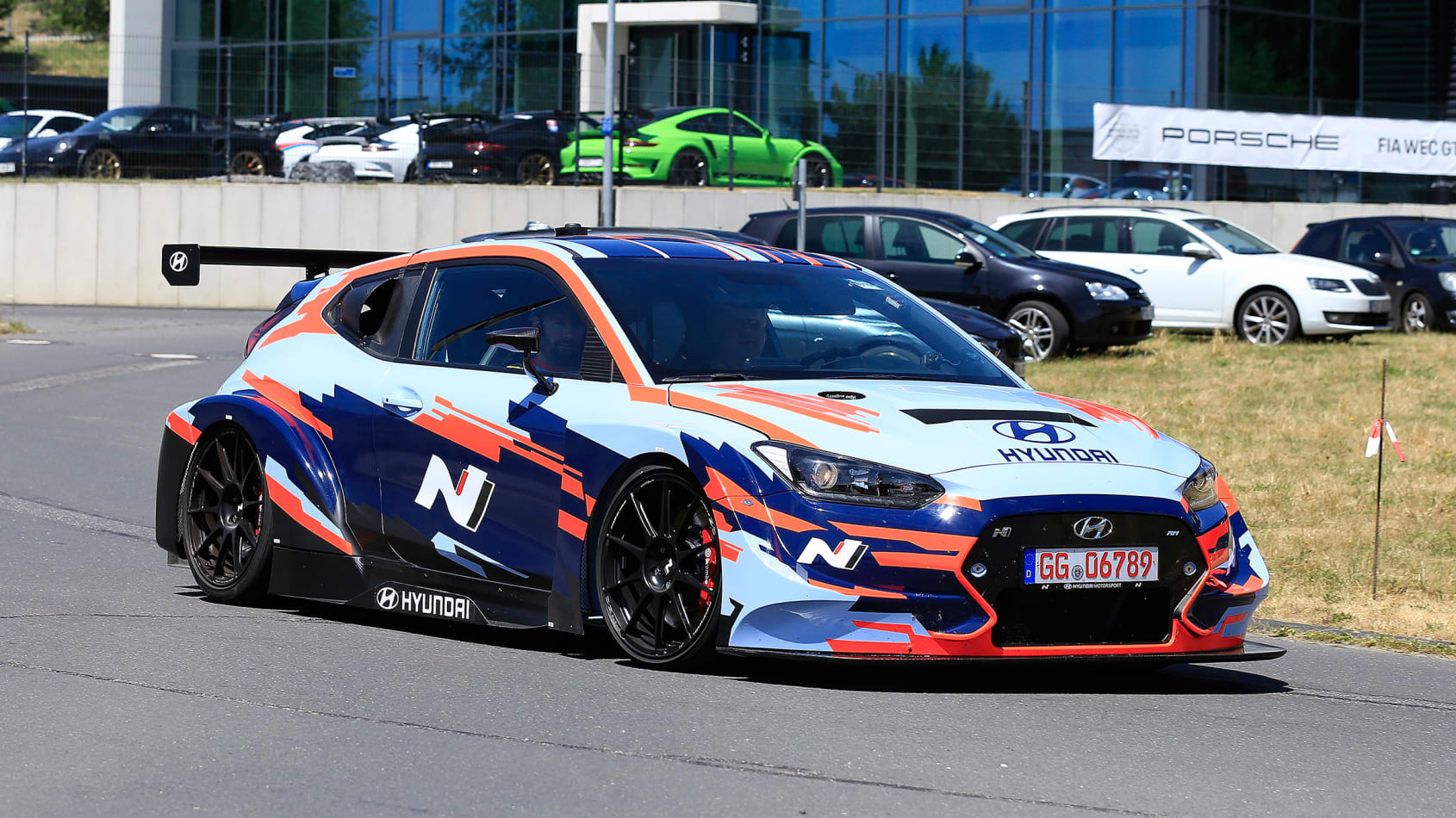 Hyundai RM.19 spied in Veloster TCR body - pictures | Evo