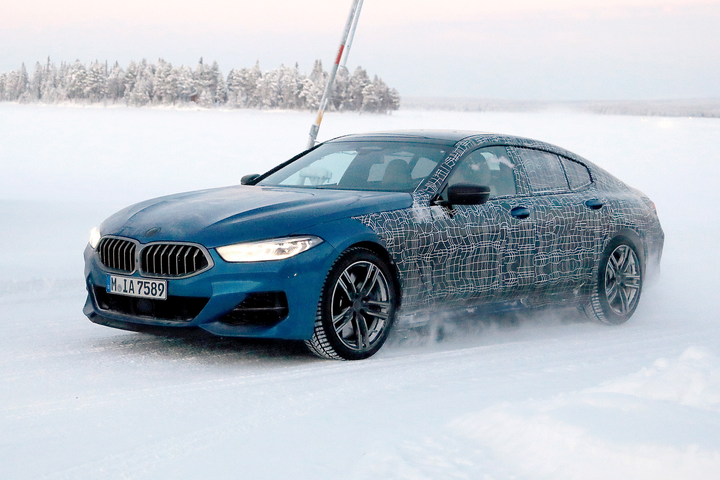 BMW 8-series Gran Coupe spied testing | evo