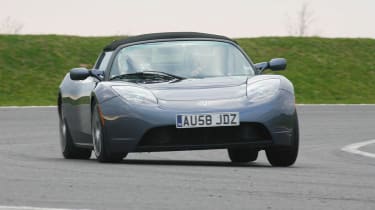 Lotus Elise SC v Tesla Roadster - Pictures | Evo