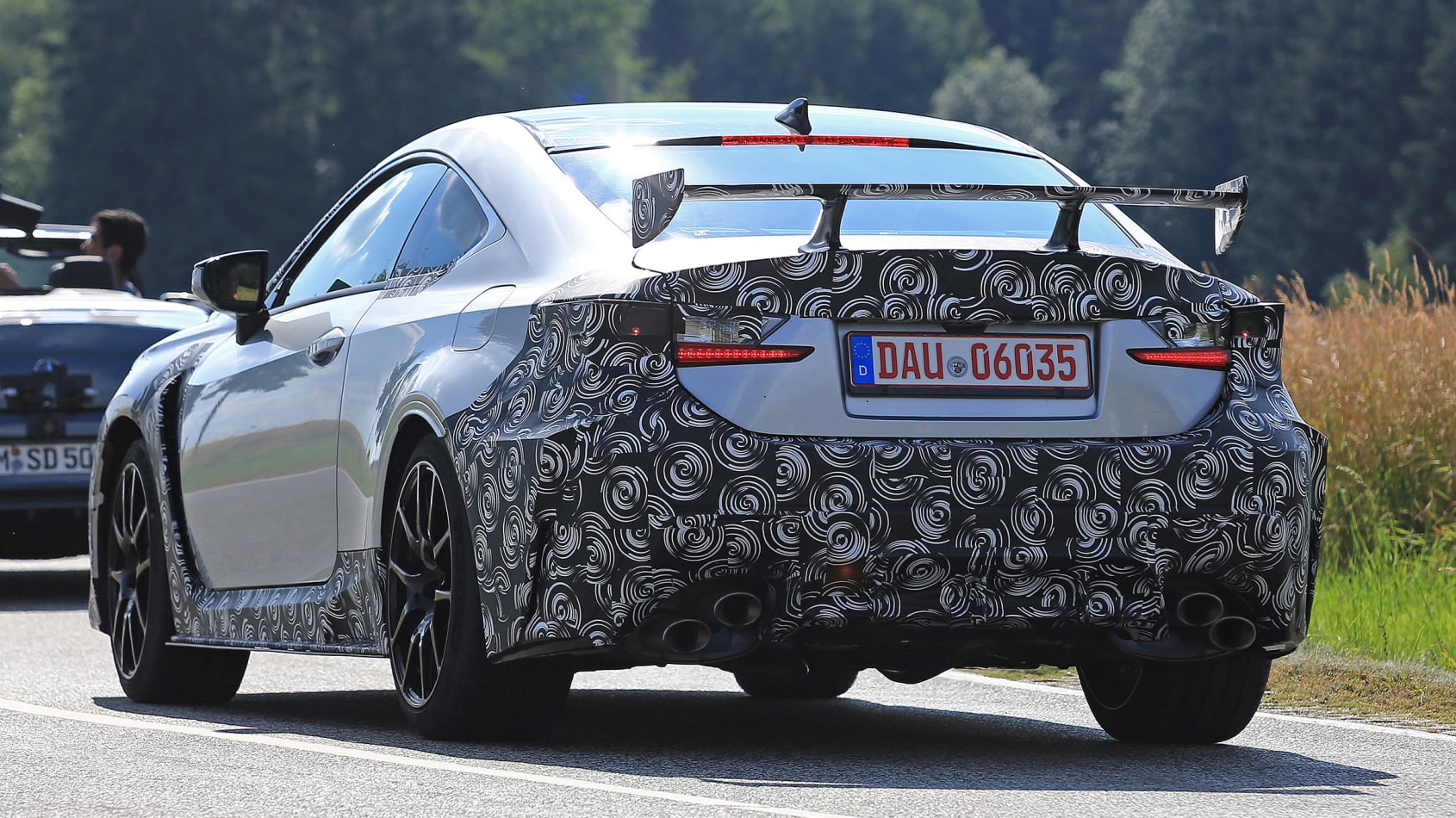 Lexus RC facelift spy shots and teaser image - pictures | Evo