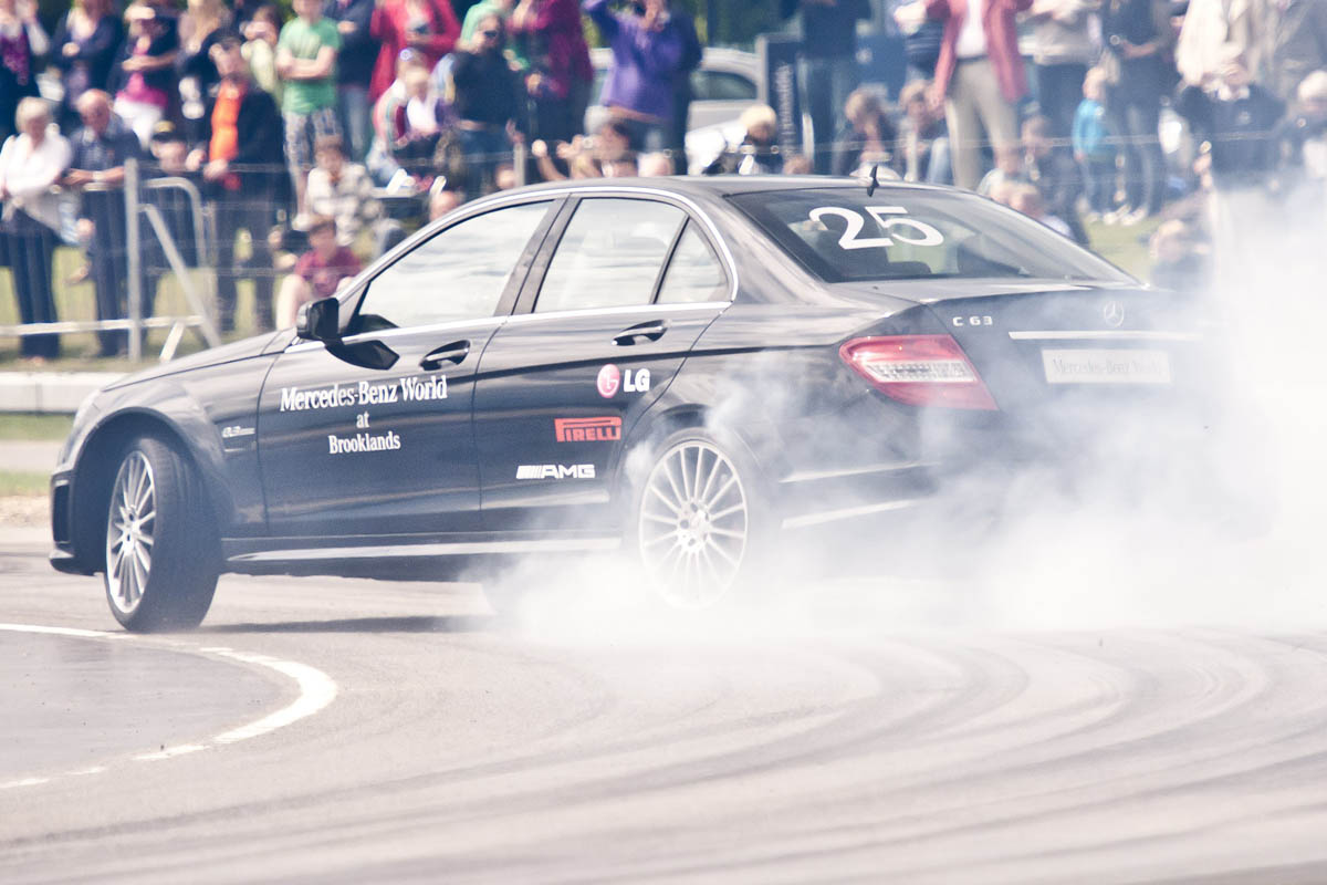 World drift record broken in C63 AMG | evo