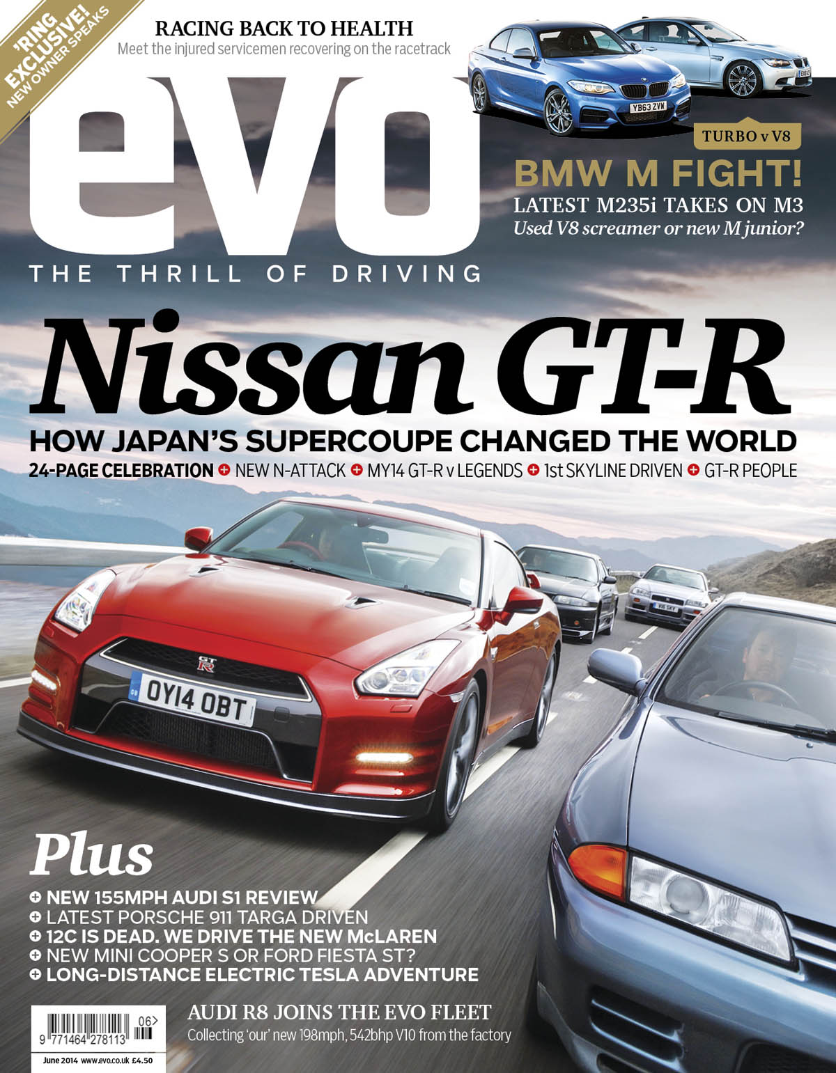 evo Magazine June 2014 - Nissan GT-R special | evo