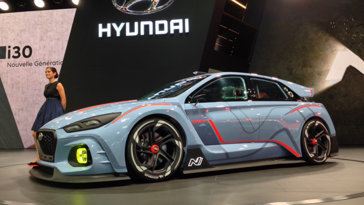 Hyundai RN30 at Paris motor show - details and photos of hot hatch ...