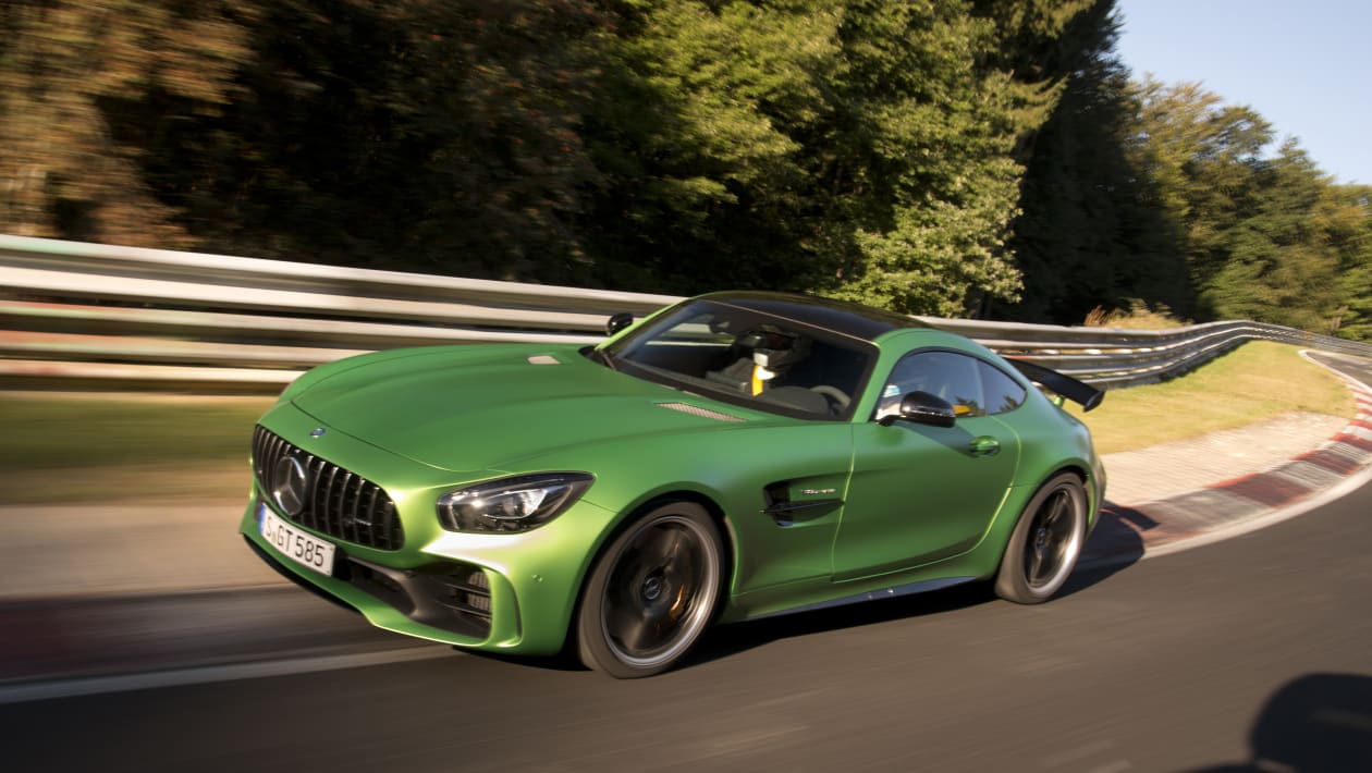 Mercedes-AMG GT R passenger ride - Nürburgring lap in new GT3 RS ...