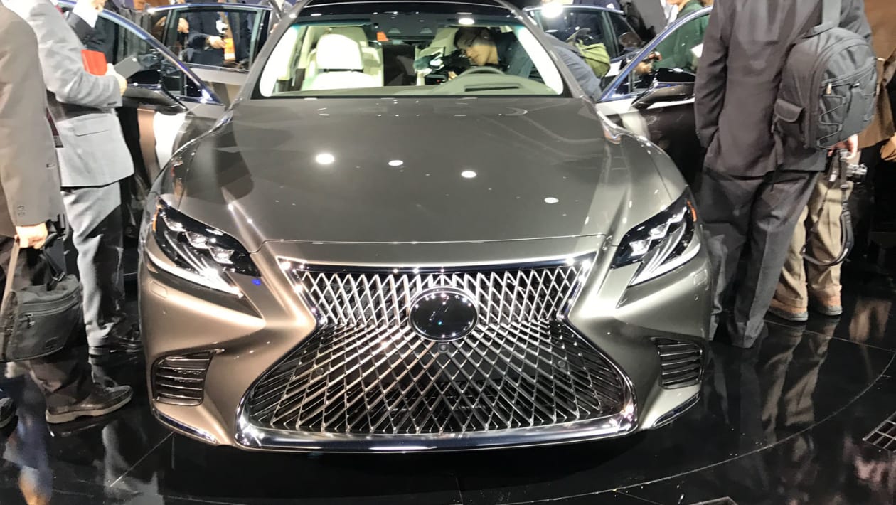 2017 Lexus LS - Striking luxury flagship makes Detroit debut | evo