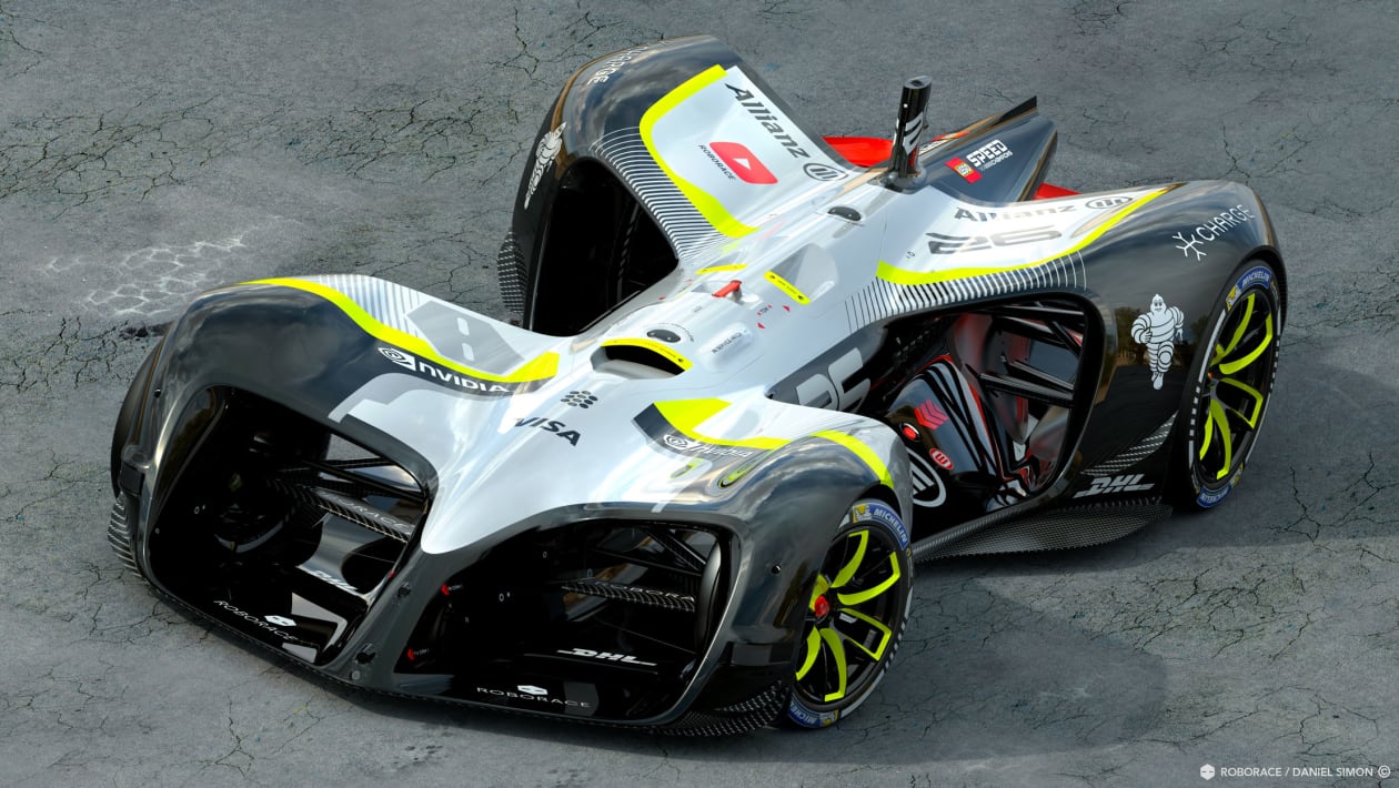 New Roborace Robocar revealed – the world’s first driverless race car | evo
