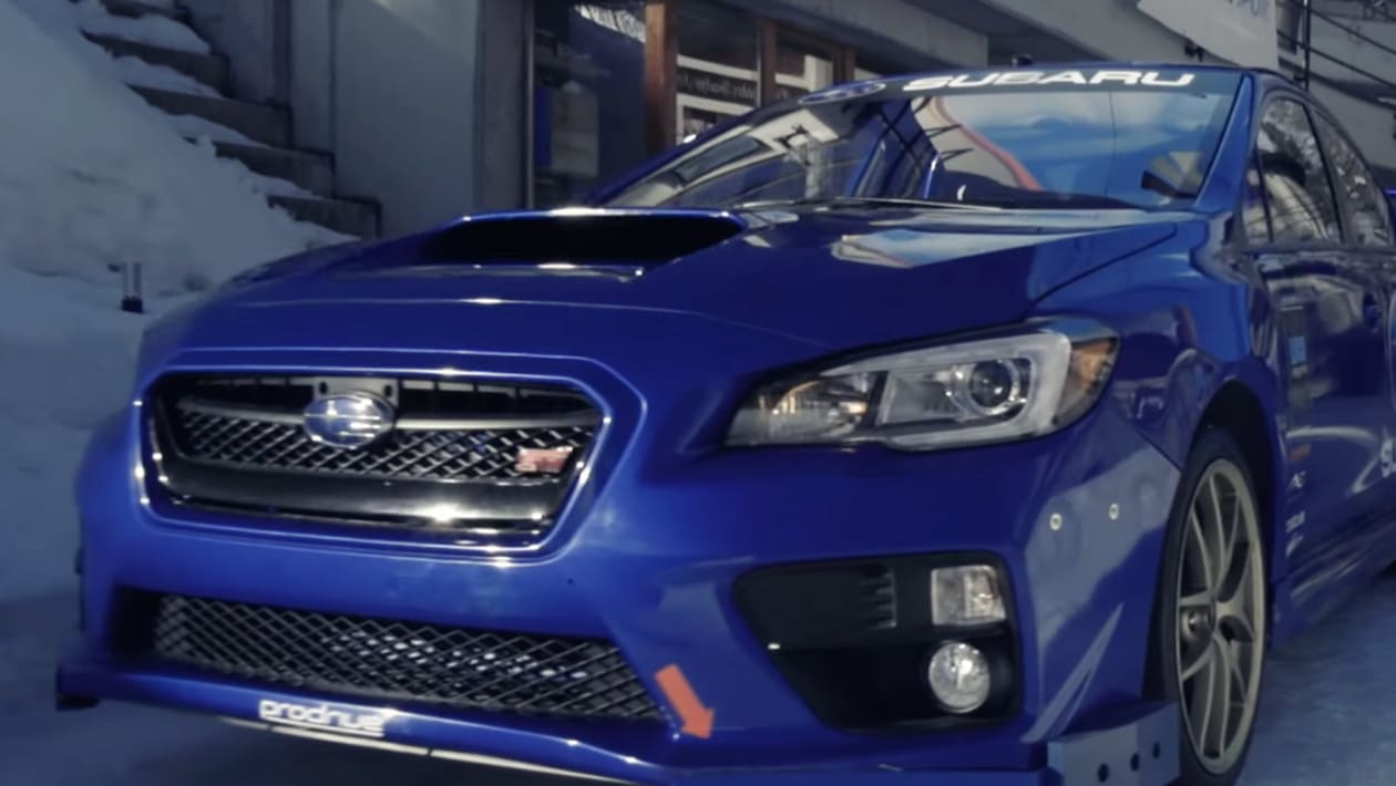 Subaru WRX STI bobsled run - pictures | evo