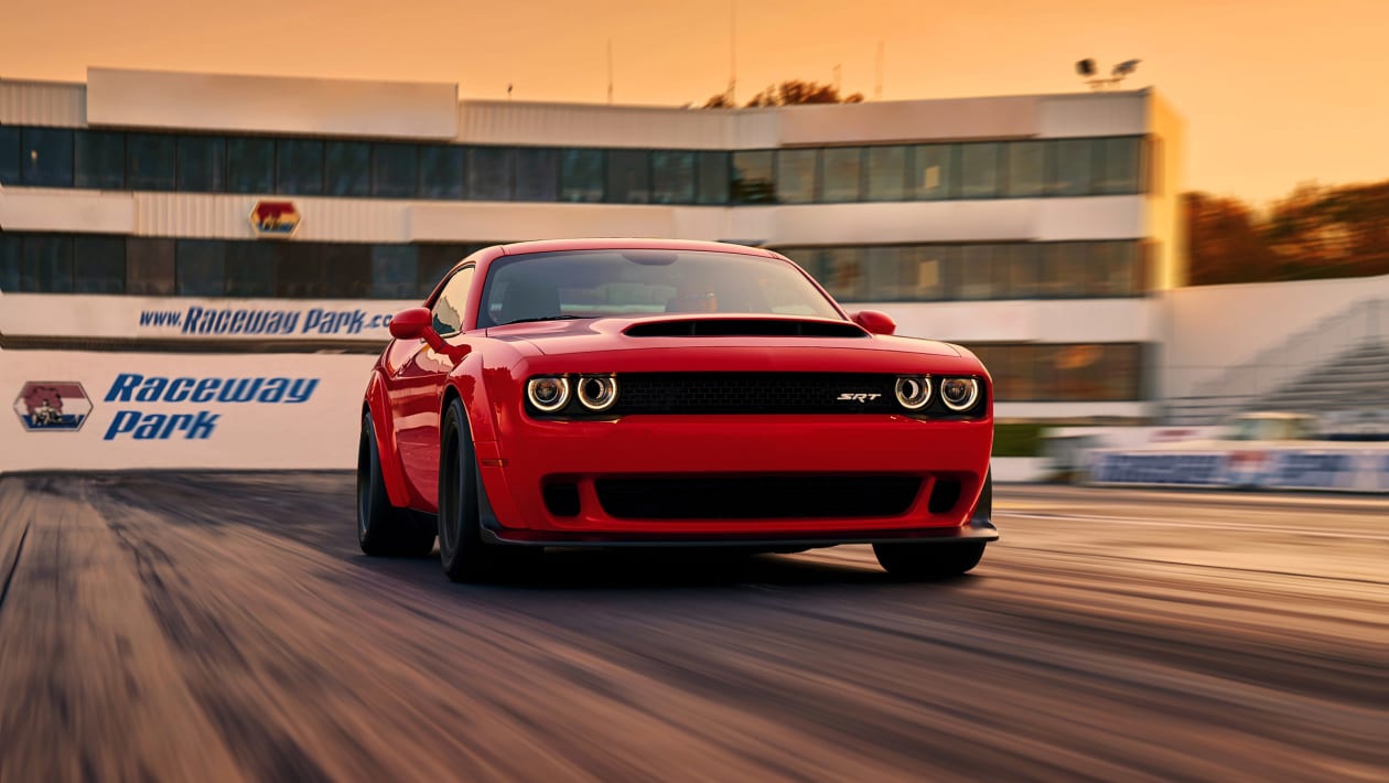 Dodge Challenger Demon - 828bhp monster reveals its secrets in New York ...