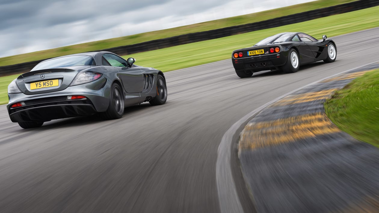 McLaren F1 vs Mercedes SLR McLaren - pictures | evo