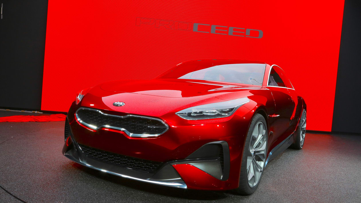 Kia Proceed Concept leads the charge for the Korean marque at Frankfurt ...