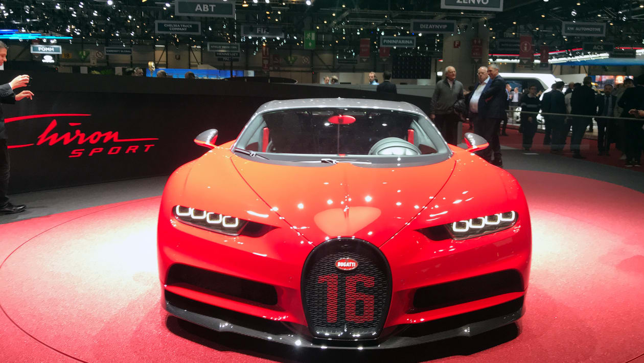 New Bugatti Chiron Sport revealed in Geneva - lighter, firmer, faster | evo