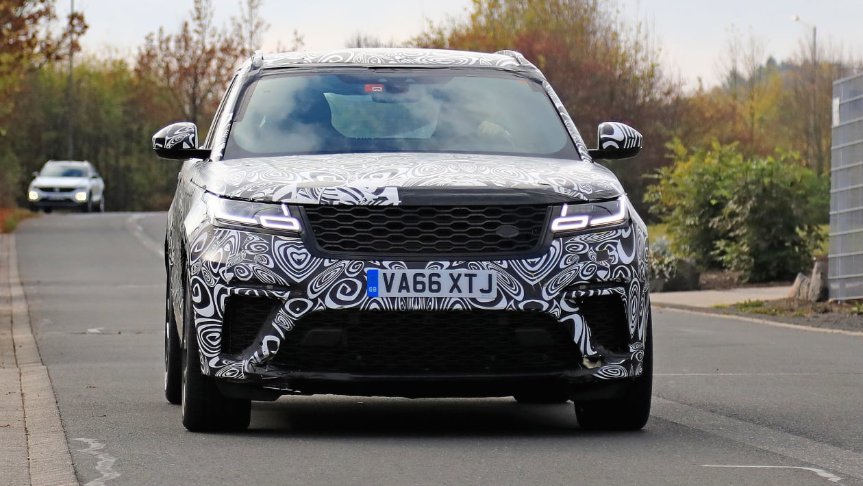 Range Rover Velar SVR spied - pictures | evo