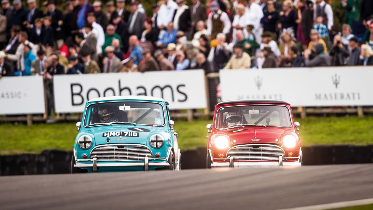 Behind the wheel of a Mini Cooper S at Goodwood Revival | evo