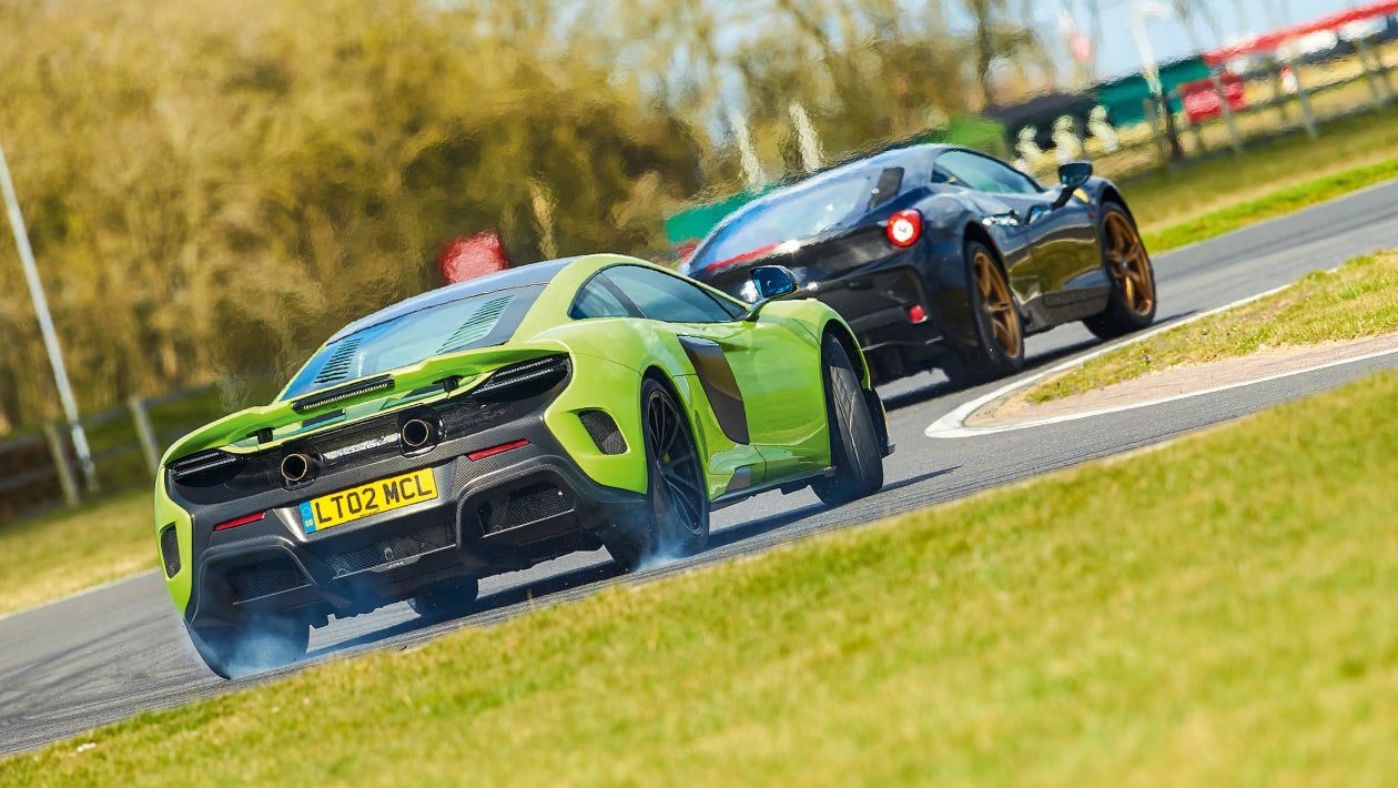 Hardcore supercars: McLaren 675LT vs Ferrari 458 Speciale | evo