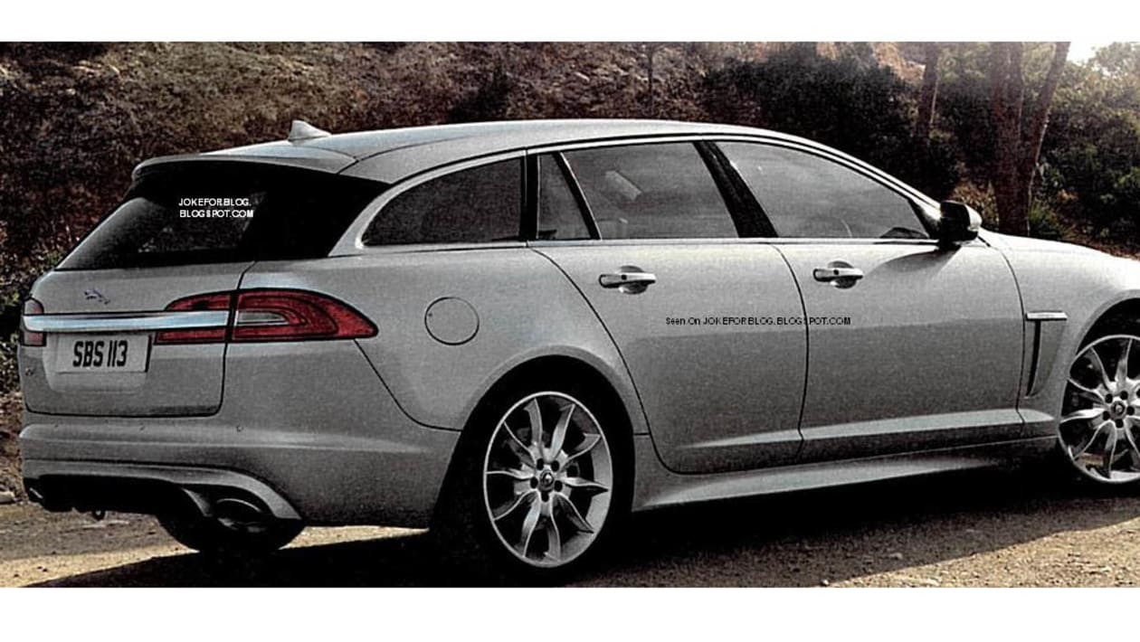 Jaguar XF Sportbrake estate leaks | evo