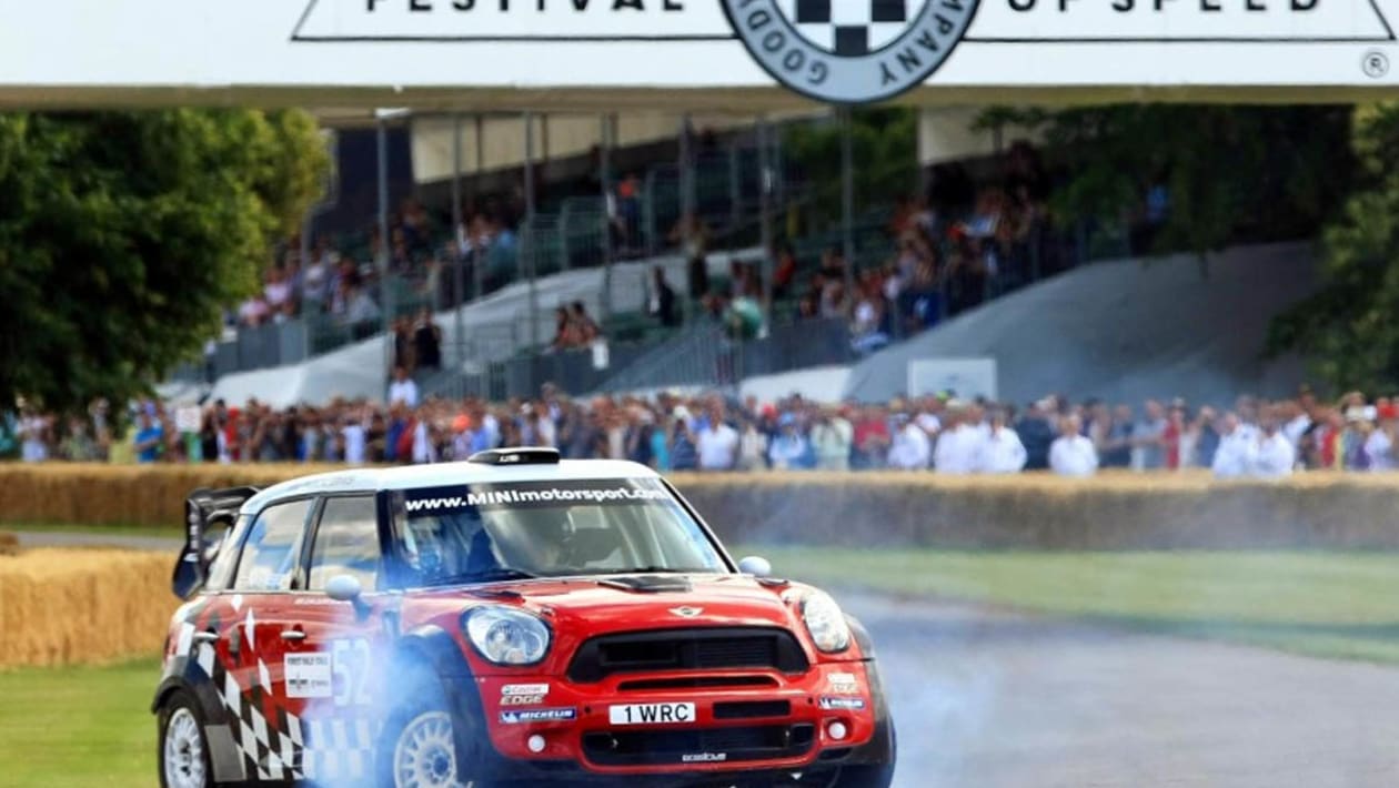 Goodwood Festival of Speed: Mini Countryman WRC hill climb video | evo