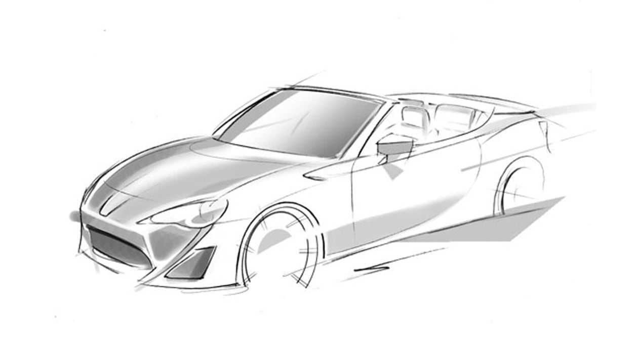 Toyota GT 86 convertible teased | evo
