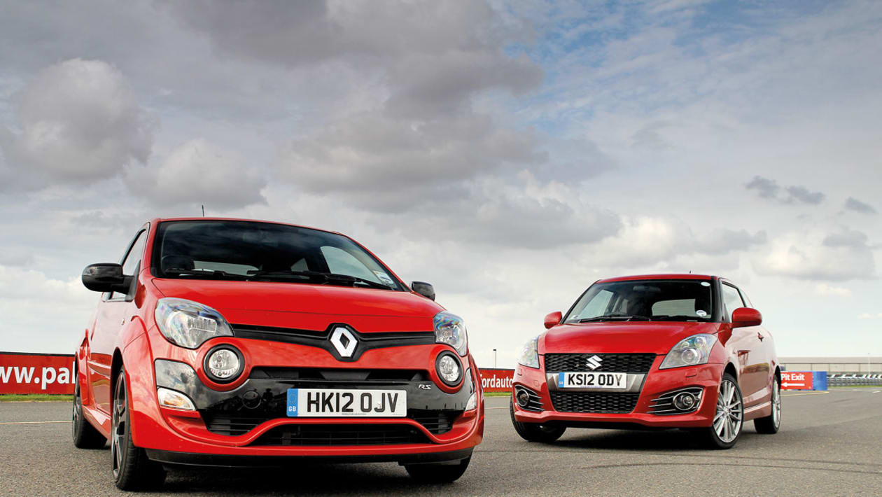 Renaultsport Twingo 133 vs Suzuki Swift Sport review | evo