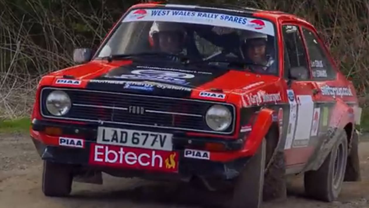 Ford Escort RS1800 Goodwood rally video | evo