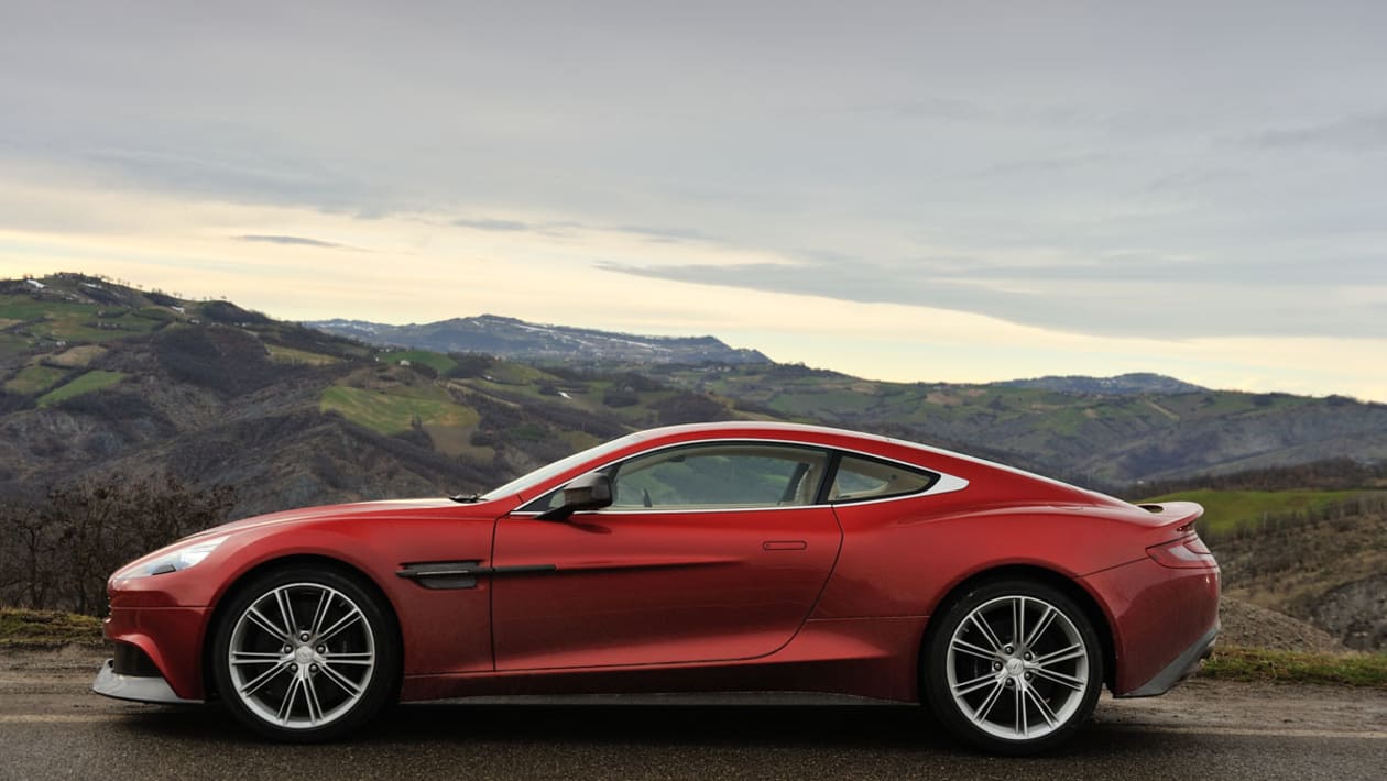 Ferrari F12 v Lamborghini Aventador and Aston Martin V12 Vanquish: The ...