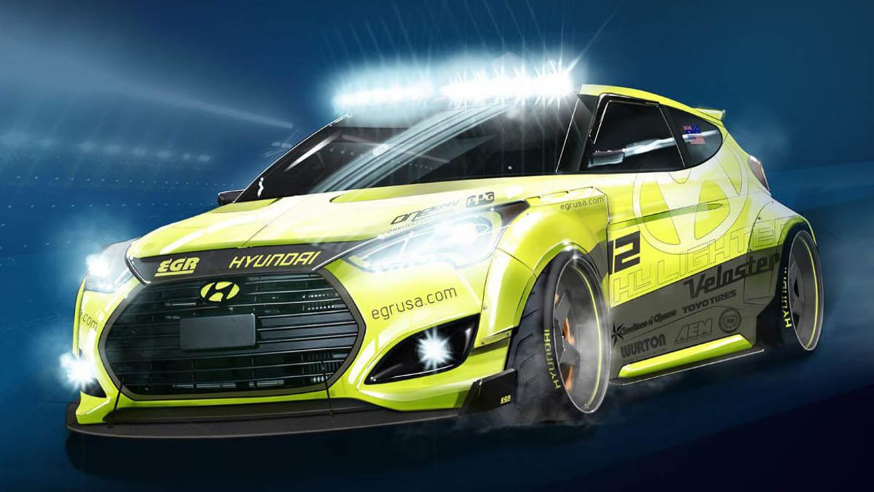 Hyundai Veloster Turbo Night Racer | evo