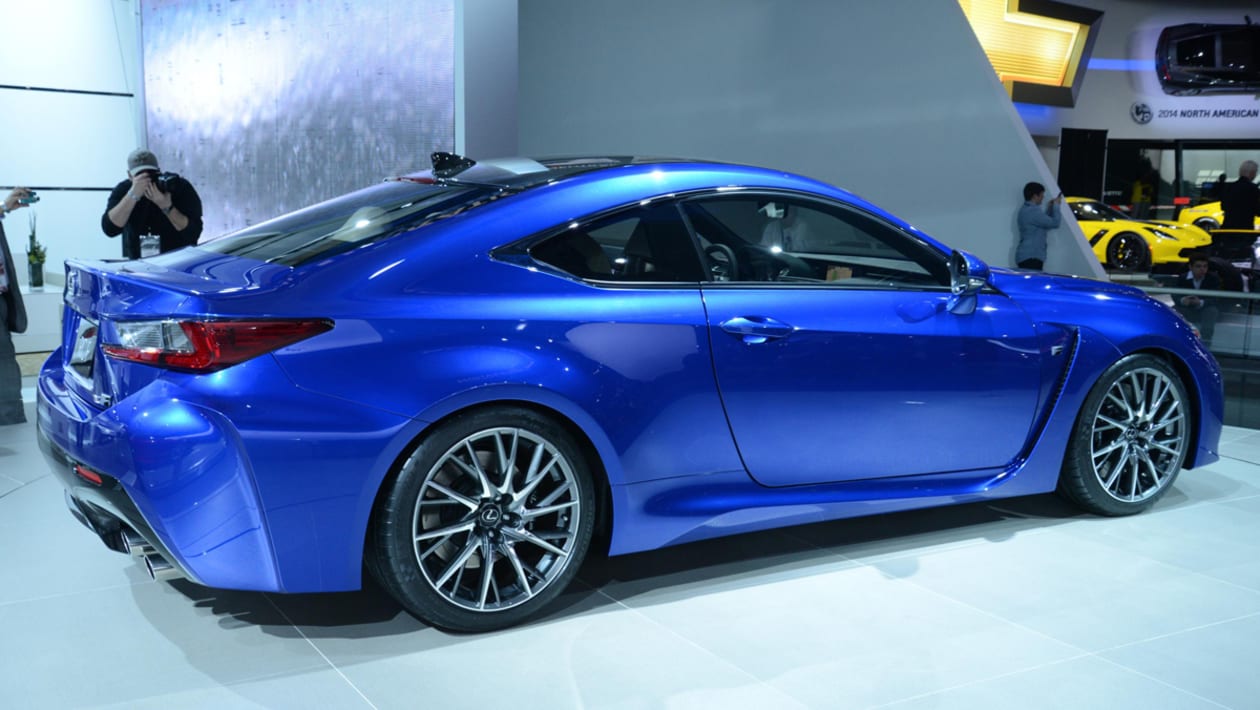Lexus RC-F video: revealed at the Detroit motor show | evo