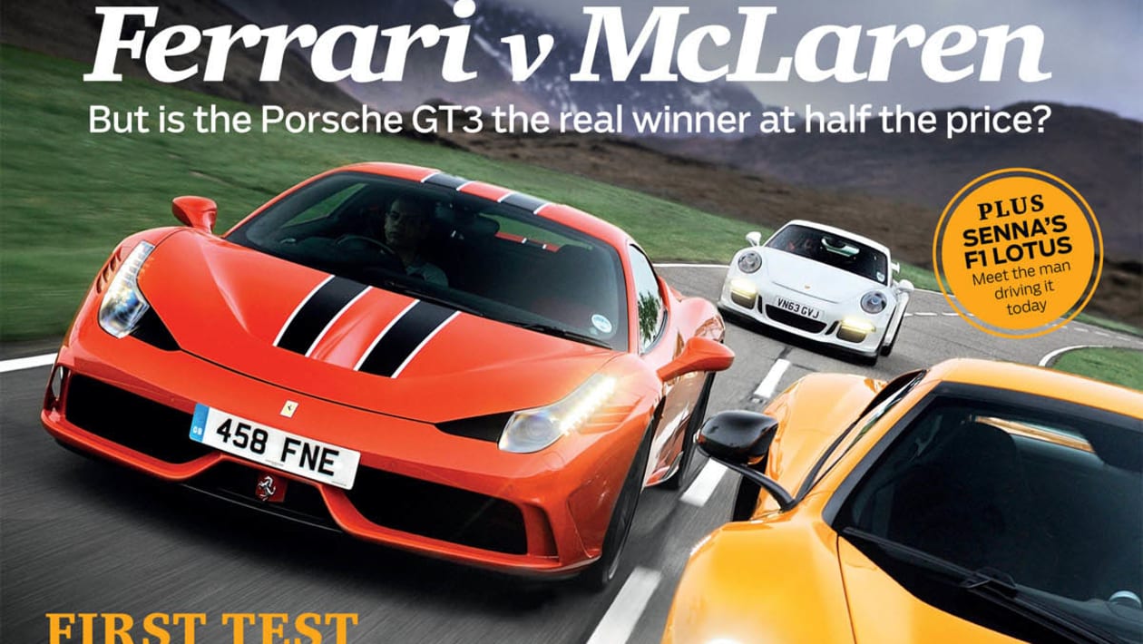 evo Magazine August 2014 - Ferrari v McLaren | evo