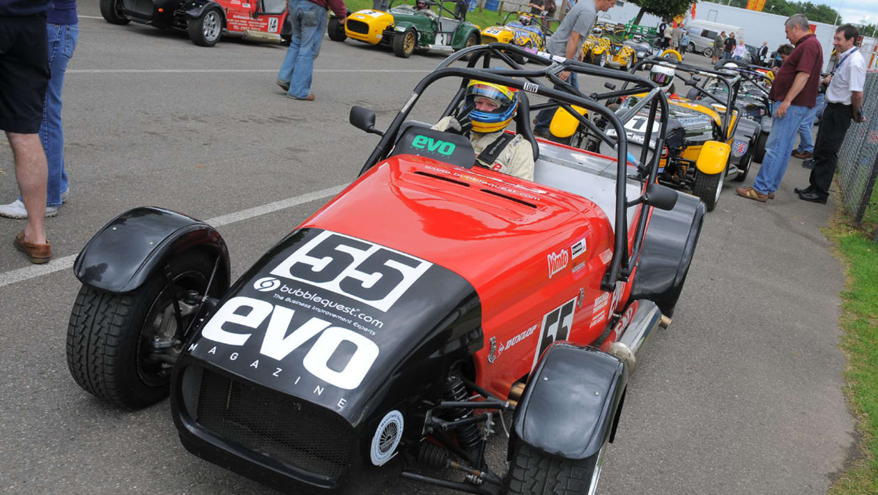 Westfield racer: Castle Combe race | evo