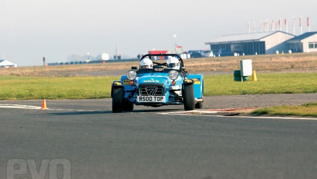 Track driving: steering | evo