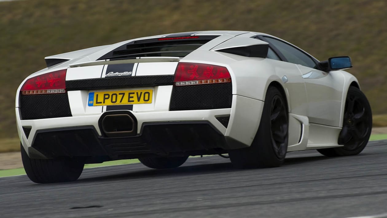 Lamborghini Murcielago LP640 track test | evo