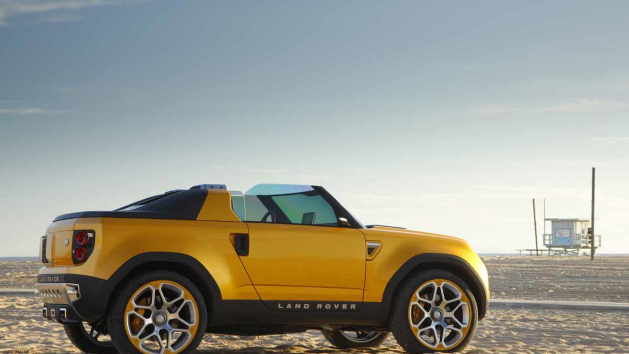 Land Rover DC100 concept in action | evo