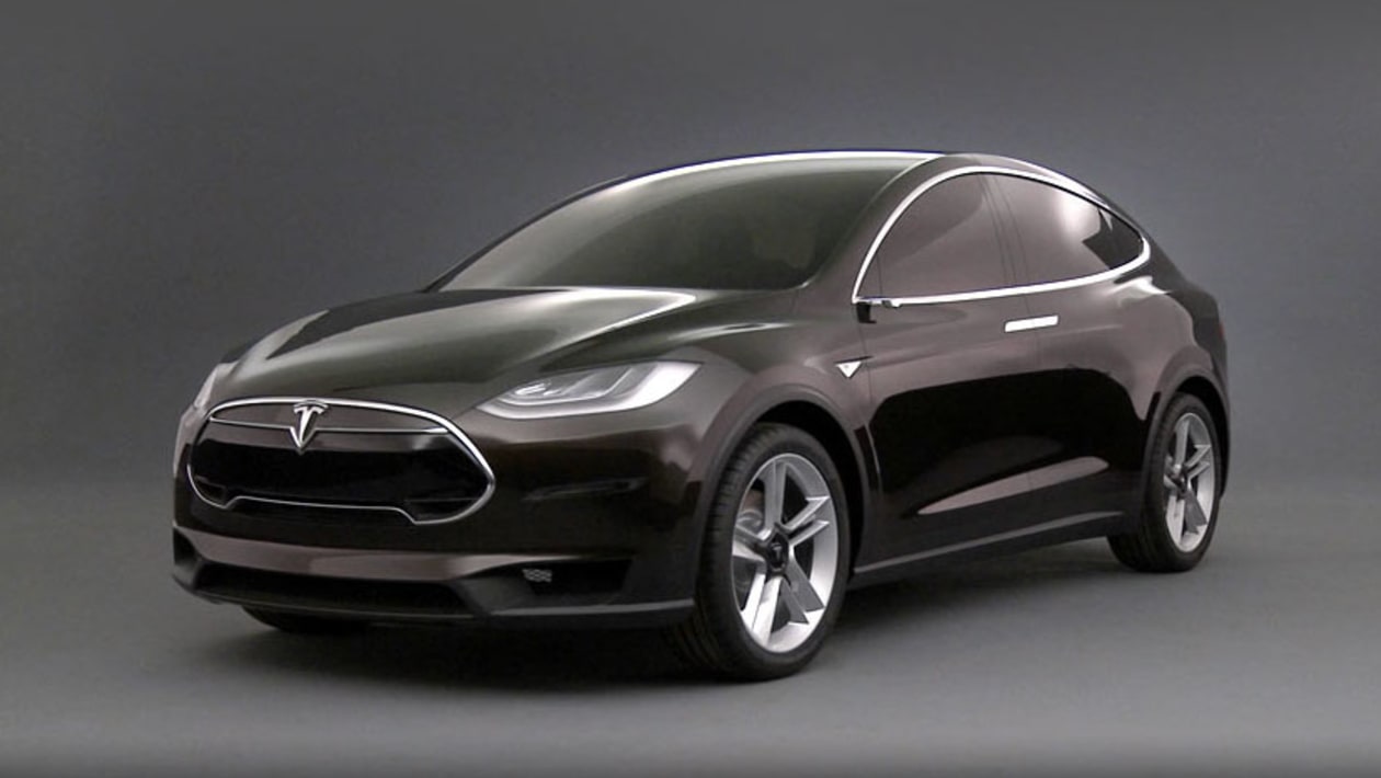 Tesla Model X unveiled: Tesla Model X unveiled | evo
