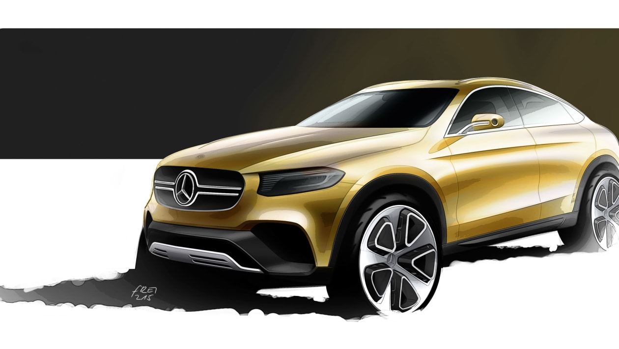 Mercedes Concept GLC Coupe design study revealed | evo