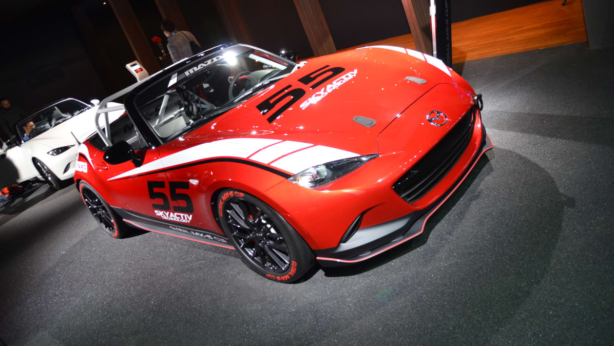 Mazda MX-5 Global Cup race car: LA auto show news and pictures | evo
