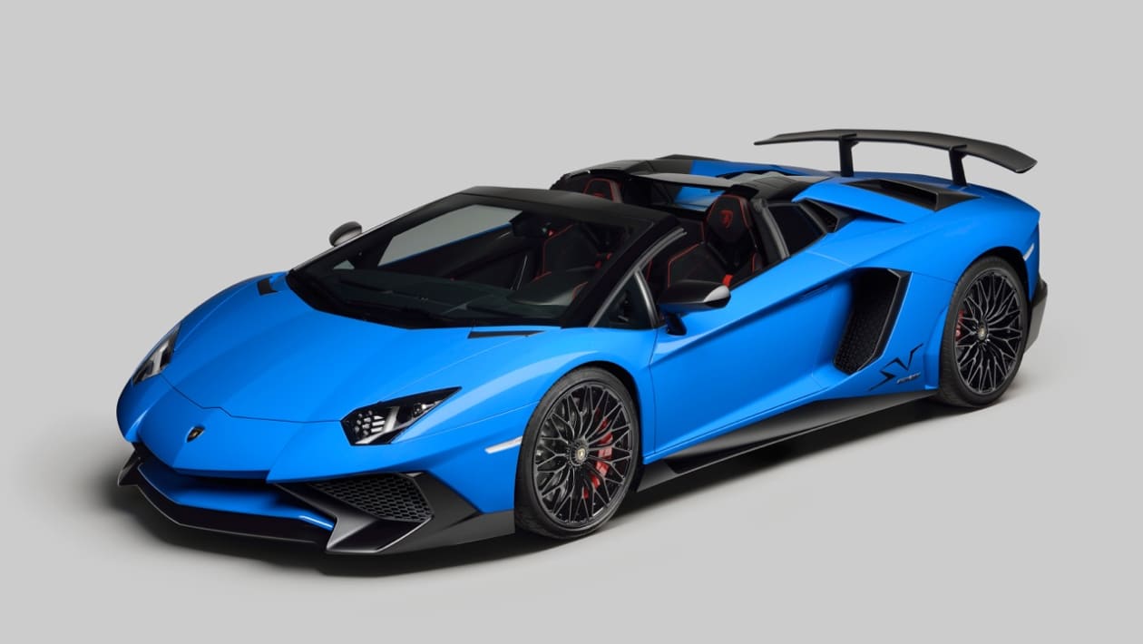 Watch - Aventador SV Roadster: Lamborghini's new 217mph drop-top in ...