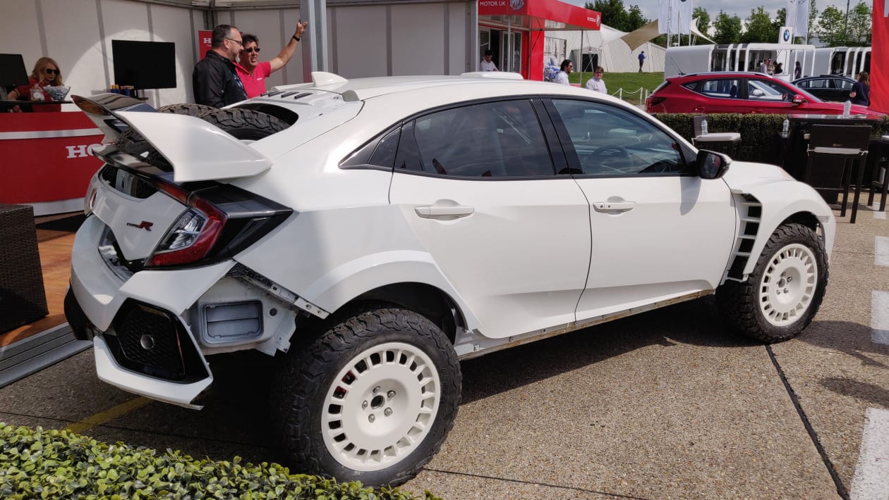 Honda unveils one-off rally-inspired Honda Civic Type R - pictures | evo