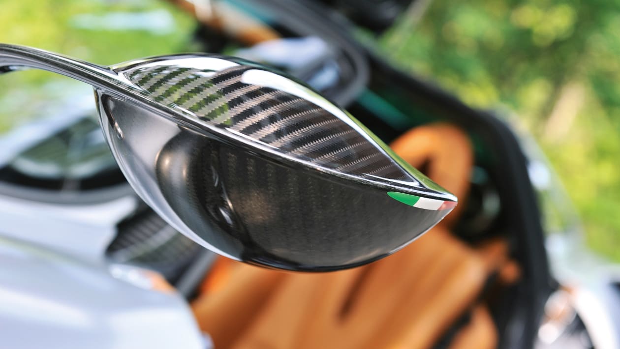 Pagani Huayra's wing mirrors – Art of Speed | evo
