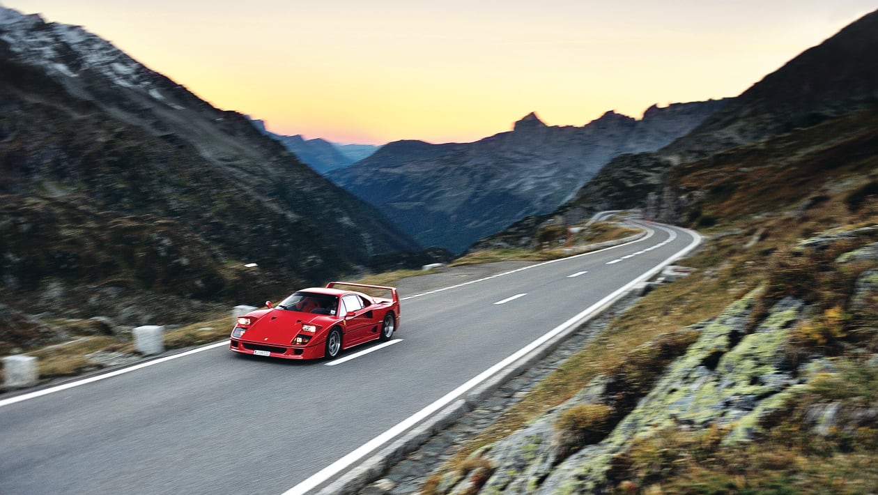 A dead Ferrari F40 in Switzerland – evo Archive | evo