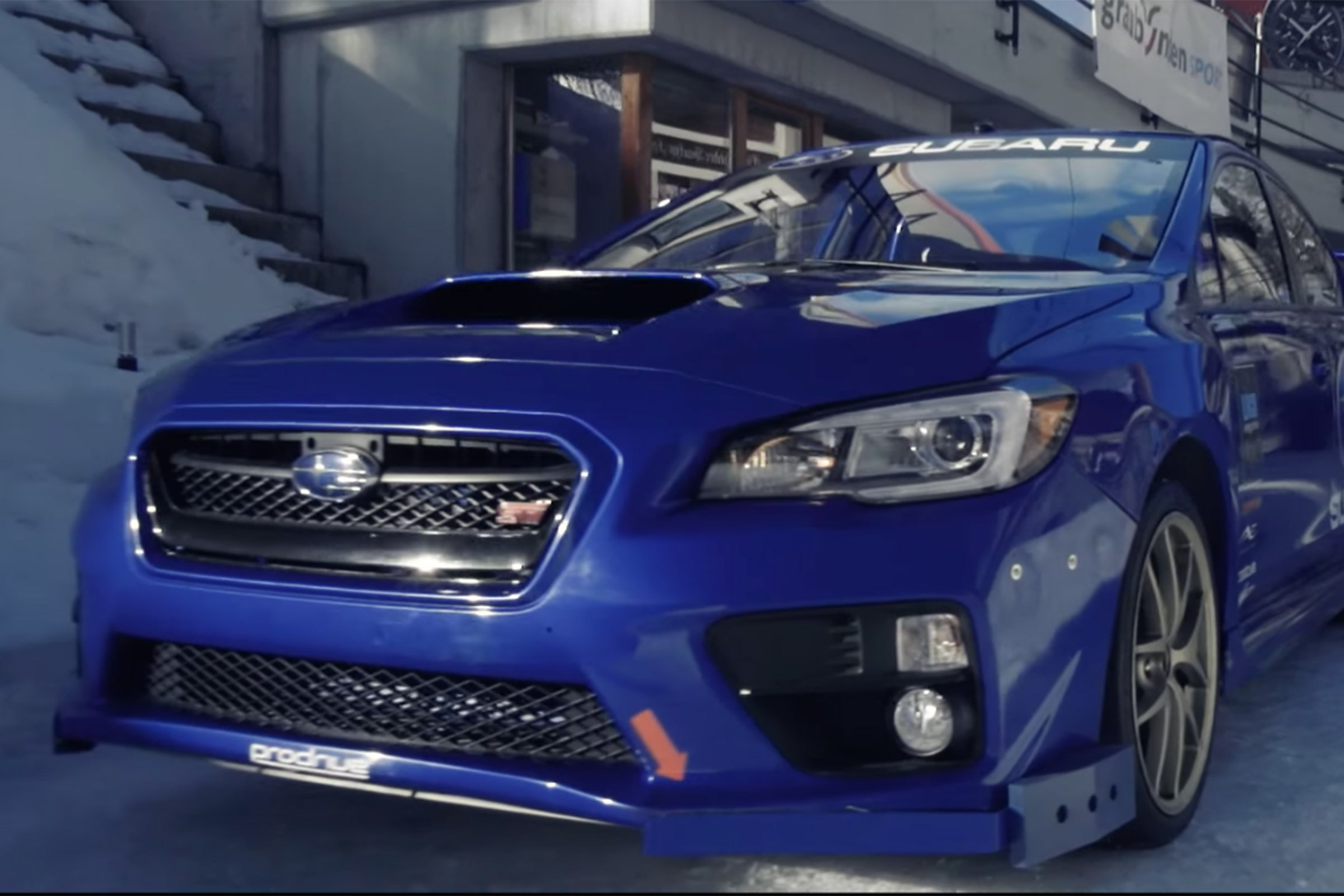 Subaru WRX STI bobsled run - pictures | Evo