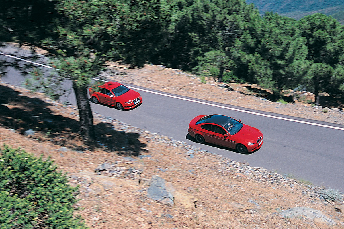 BMW M3 v Audi RS4 | evo