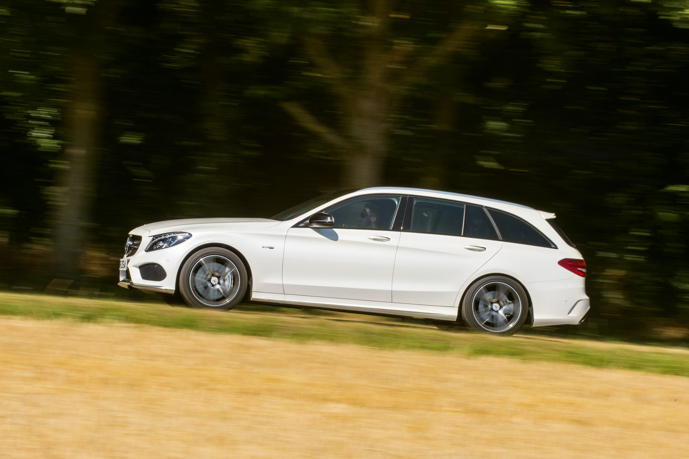 Mercedes-AMG C43 Estate v BMW 340i Touring- in pictures | evo