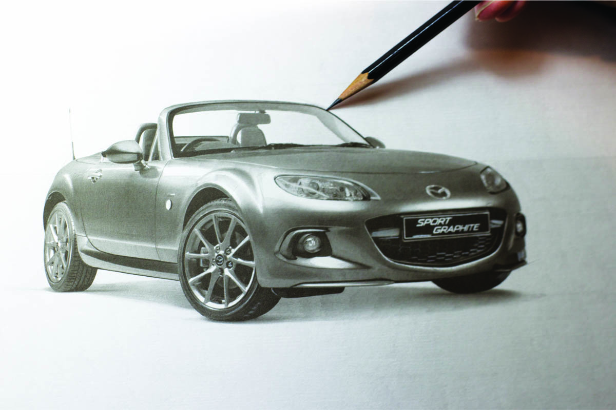 Win an exclusive Mazda MX-5 print | evo