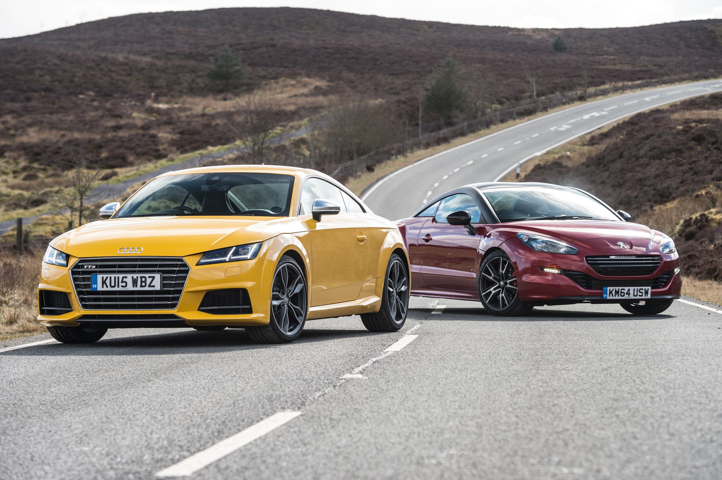 Audi TTs Vs. Peugoet RCZ- in pictures | evo