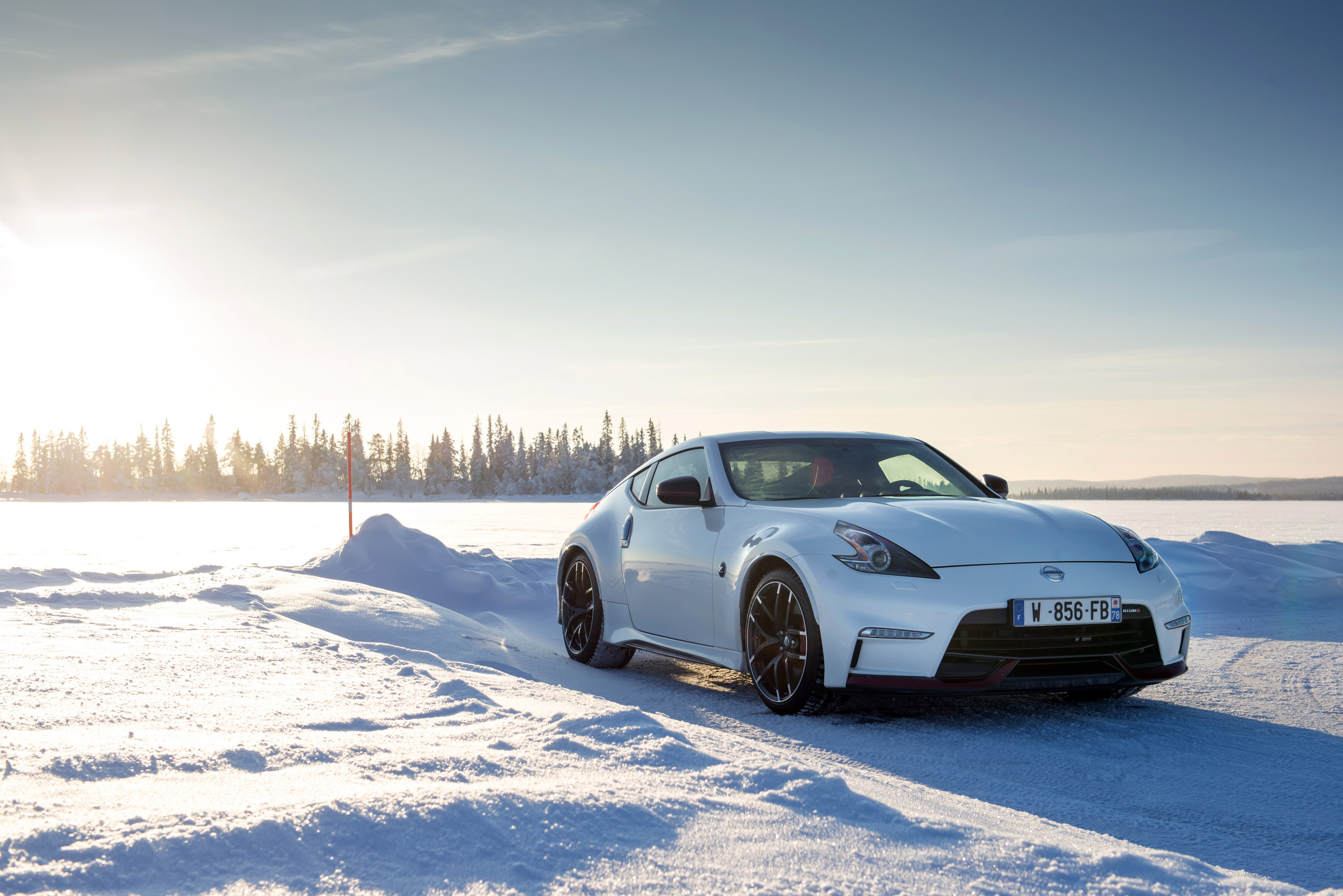 Nissan ice driving experience pictures | Evo