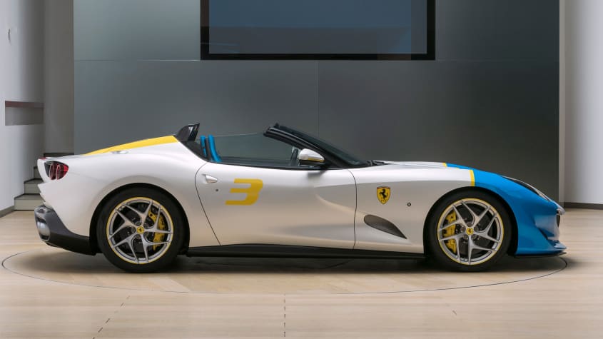 One-off Ferrari F12tdf-based SP3JC unveiled - pictures | Evo